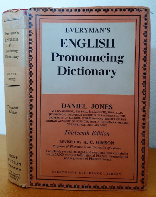 Everymans English Pronouncing Dictionary - Daniel Jones