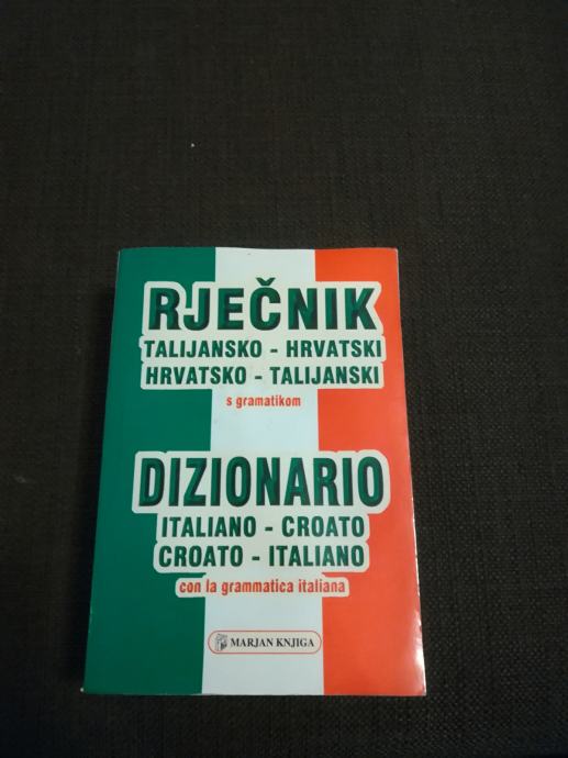 Hrvatsko- talijanski rjecnik s gramatikom