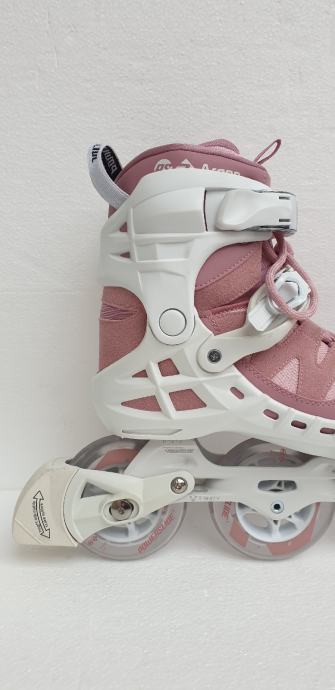 Powerslide 2022 Phuzion Argon Rose 100 ženske role br. 41 *NOVO*