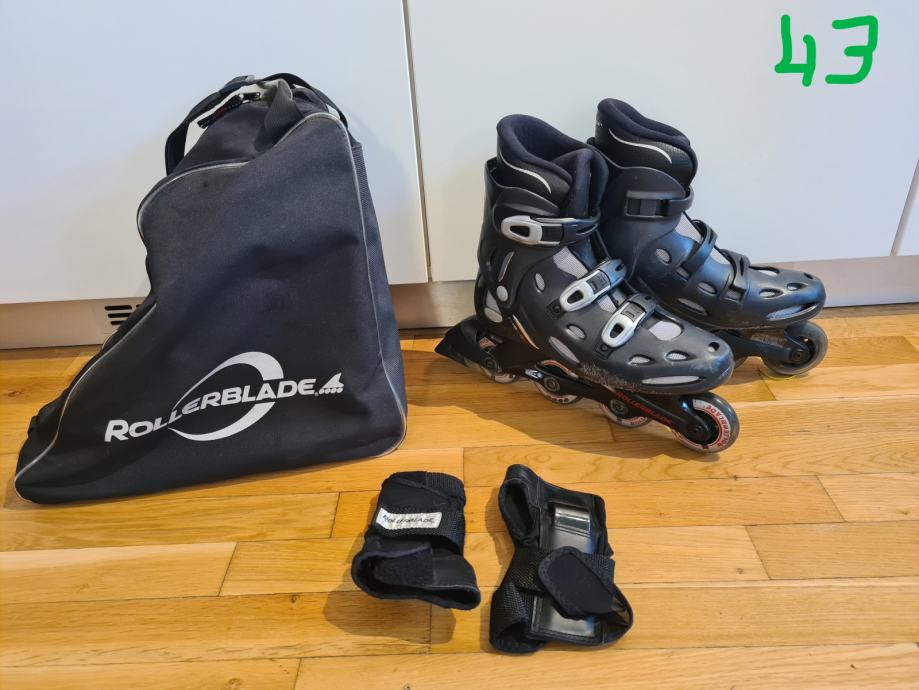 Role ROXA, štitnici i torba - 2 seta (vel 40 i 43)