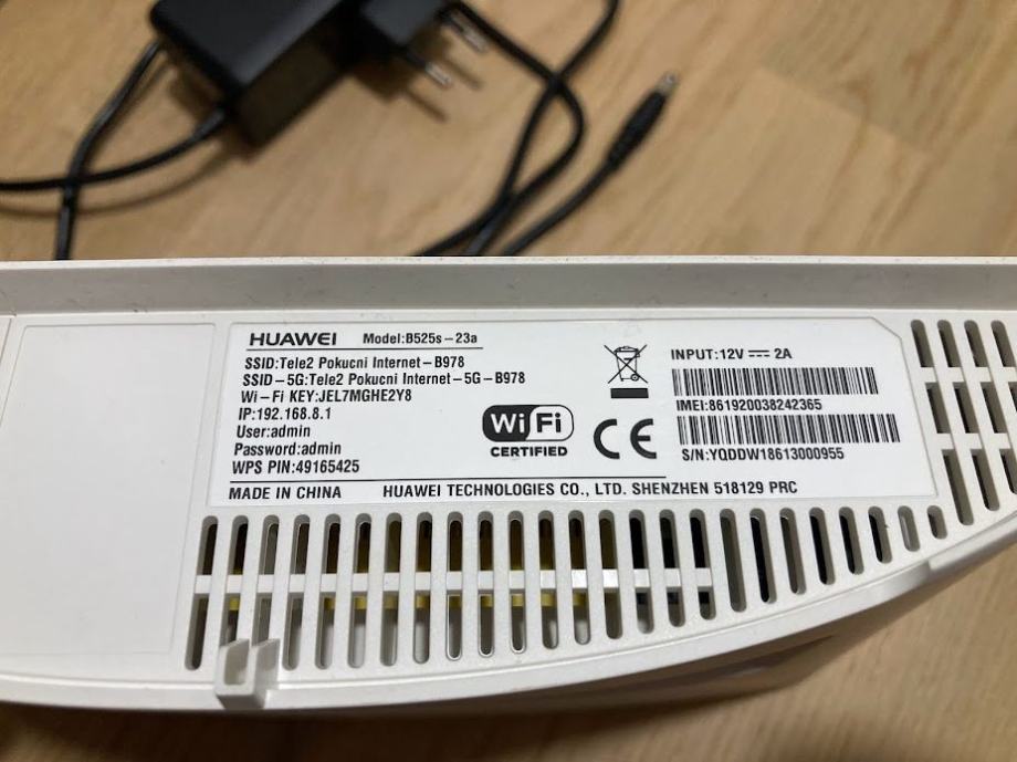 4G modem/router Huawei B525