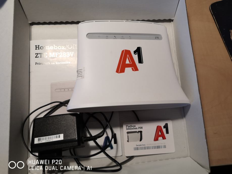 A1 Homebox-Officebox 4G router ZTE MF283V
