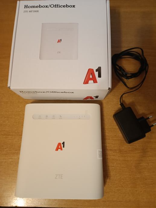 A1 homebox router ZTE MF286R