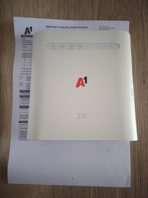 A1 Homebox - ZTE MF286R Cat6 router