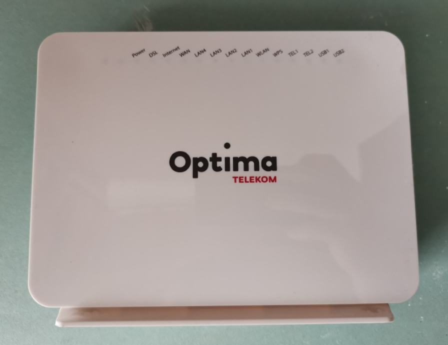 ADSL router Innbox v45, komplet