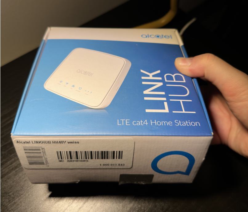 Alcatel HH40V 4g LTE modem/router