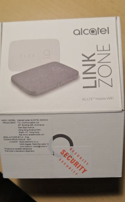 Alcatel Link Zone router modem