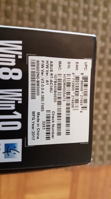 Asus ac58u router, mu-mimo, dual band, gigabit portovi, openwrt softw