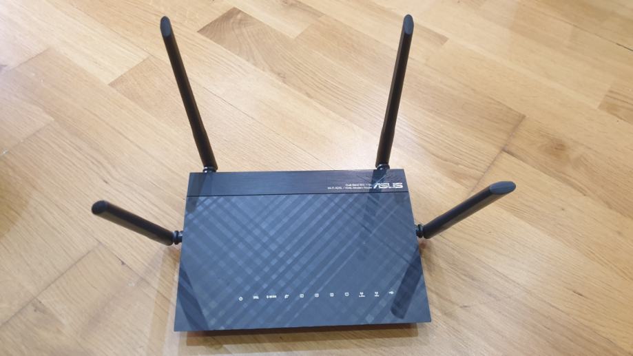 ASUS DSL-AC55U Dual Band 802.11ac Wi-Fi ADSL/VDSL Modem Router