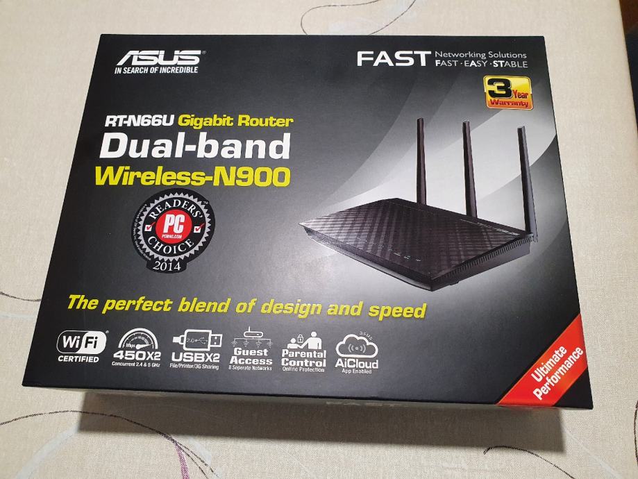 Asus RT-N66U router