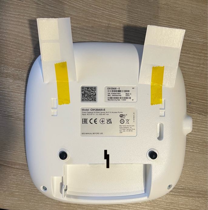 Cisco catalyst C9120AXI-E acces point