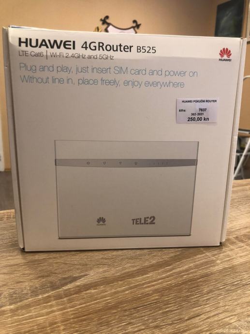 HUAWEI 4G POKUĆNI ROUTER (TELE 2, TELEMACH)