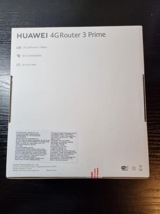 HUAWEI 4G Router 3 Prime B818-263 NOVO