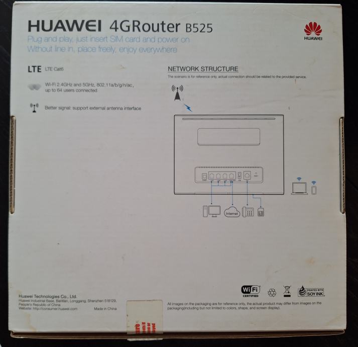 Huawei B525 4G LTE WIFI Router
