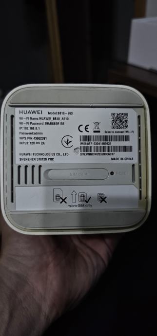 Huawei B818-263 Sim Router- otključan na sve mreže