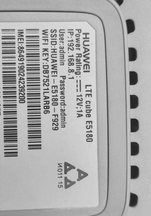 HUAWEI Cube E5180 4G modem / 4G router LTE