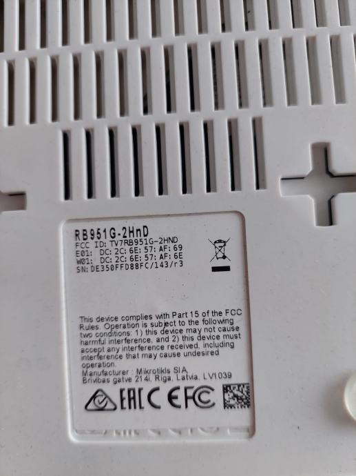 Mikrotik 951G-2Hnd