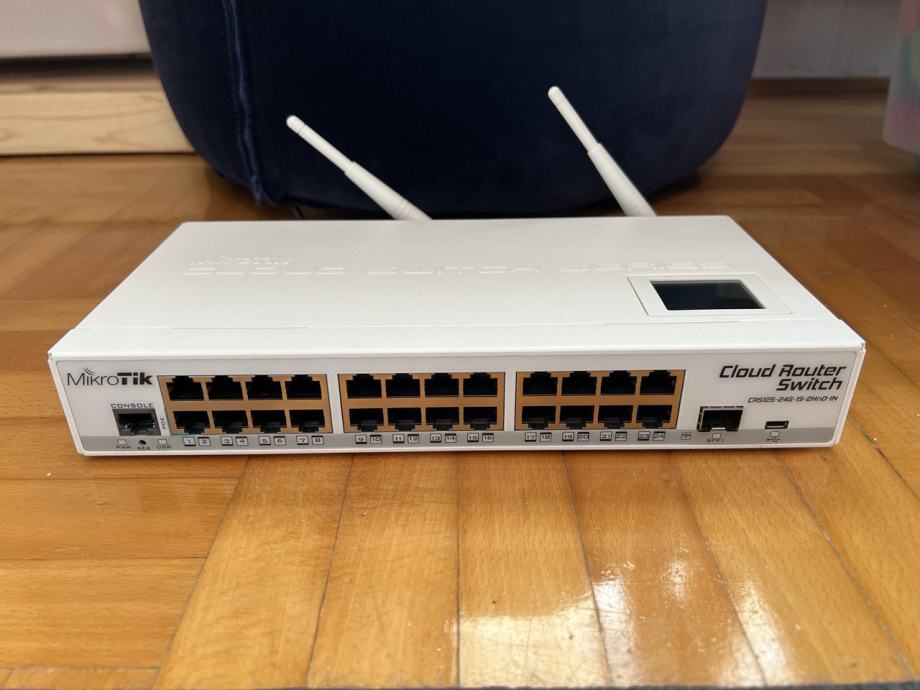 Mikrotik Cloud Router Switch (CRS125-24G-1S-2HnD-IN)