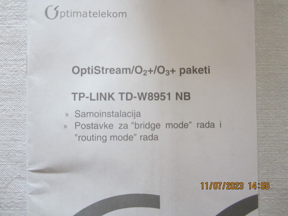 Modem Router TP - LINK