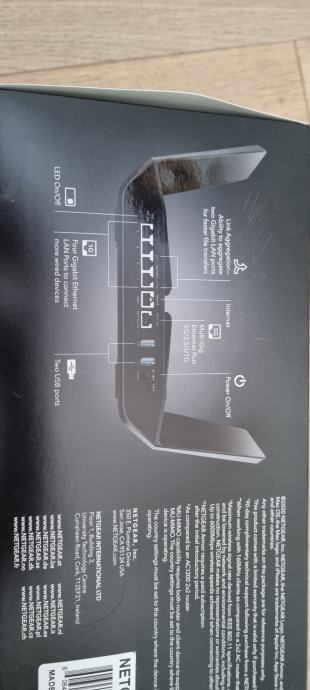 Netgear AX12 (RAX120) Nighthawk 12-Stream Dual-Band WiFi 6 Router