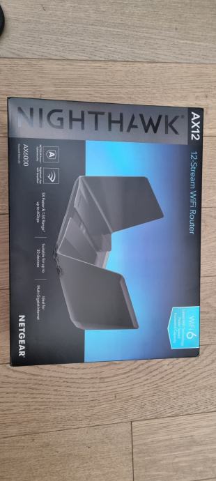 Netgear AX12 (RAX120) Nighthawk 12-Stream Dual-Band WiFi 6 Router