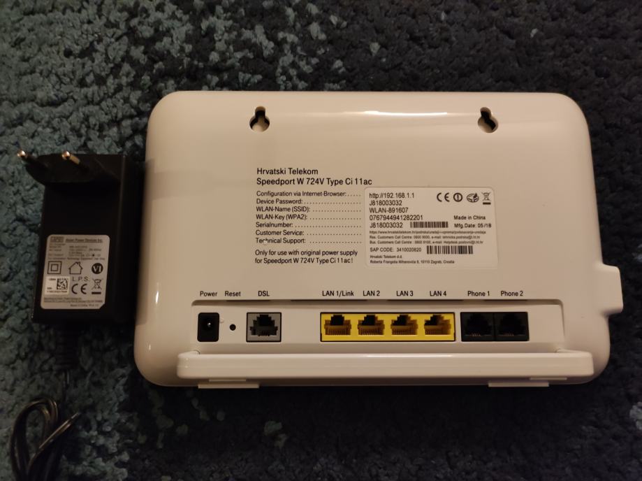 Router Speedport W 724V Type Ci