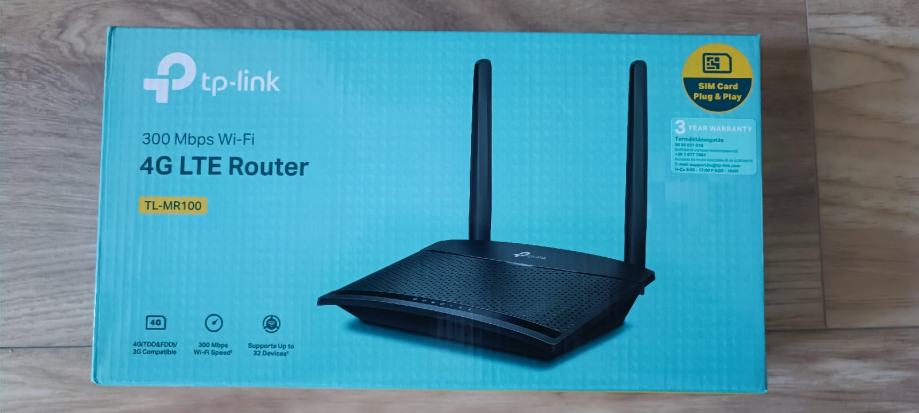Tp link MR 100 Sim router