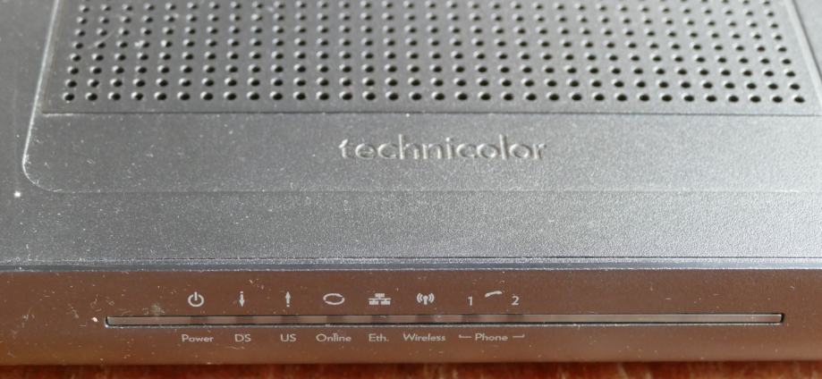 Technicolor wifi router