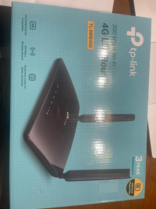 TP-LINK 4G LTE Router (TL-MR6400) (RAČUN)