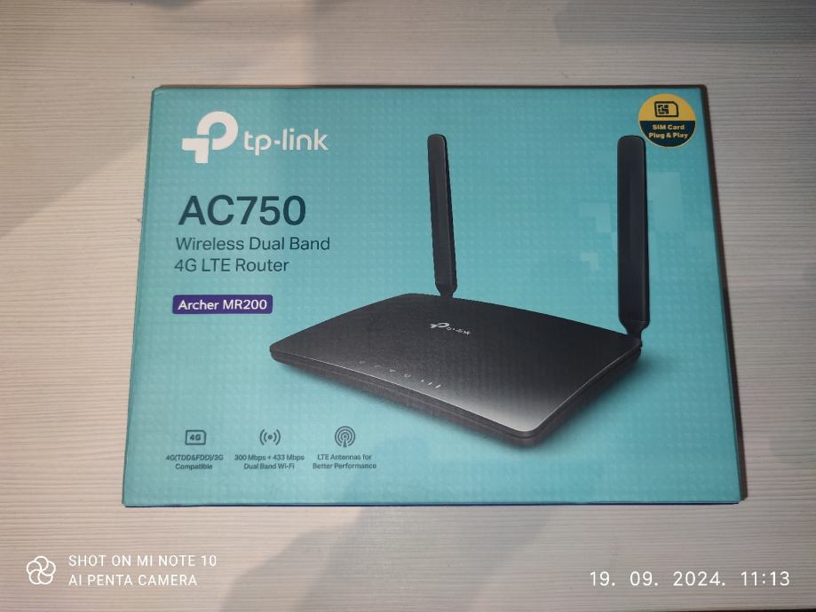 TP LINK AC750 ROUTER