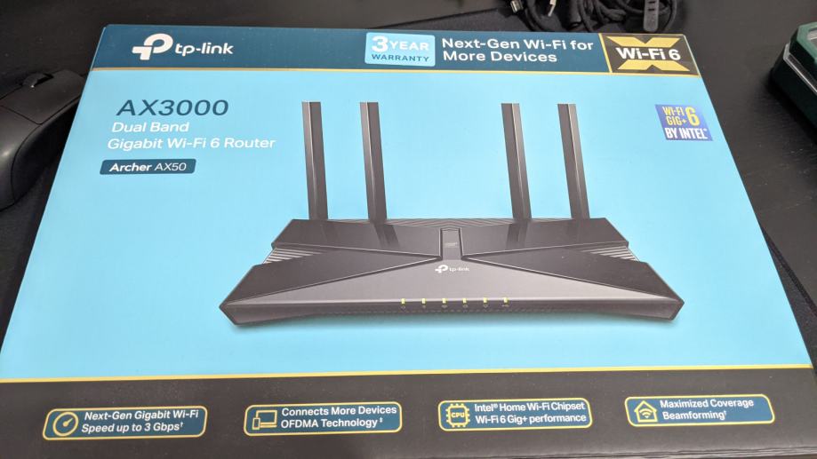 TP-LINK AX3000 Archer AX50 wifi6