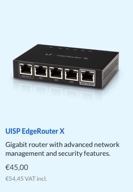 UISP EdgeRouter X