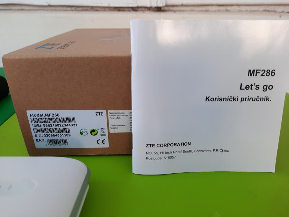 ZTE MF286 Wireless WiFi LTE router ruter