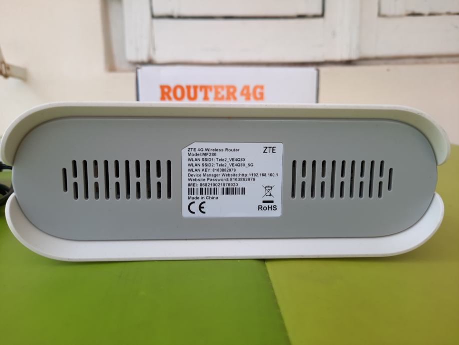 ZTE MF286 Wireless WiFi LTE router ruter