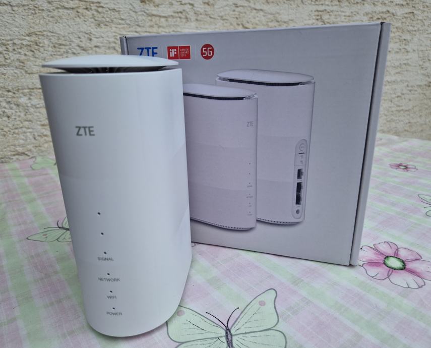 ZTE mobilni router MC 801A 5G,novo,račun,garancija 24.mj.
