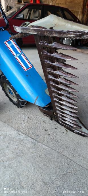 kosilica bcs 601 f na jedan kotač, prvi vlasnik