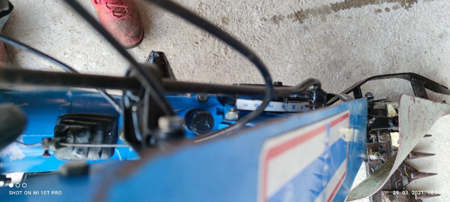 kosilica bcs 601 f na jedan kotač, prvi vlasnik