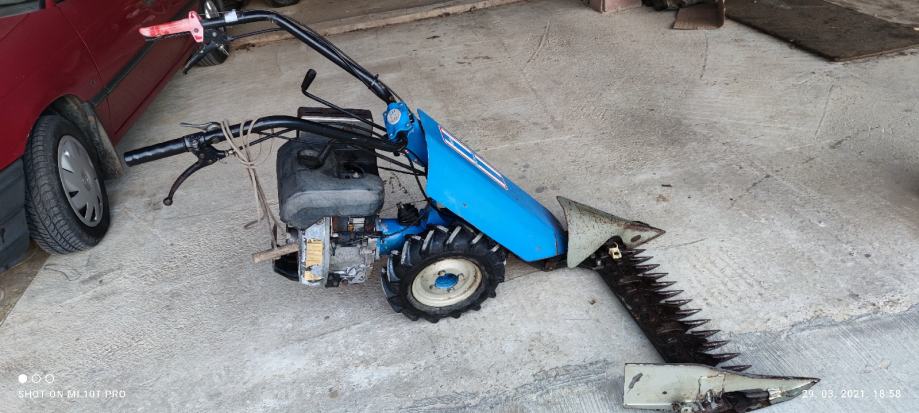 kosilica bcs 601 f na jedan kotač, prvi vlasnik