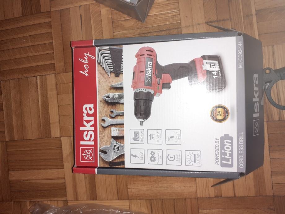 AKU busilica ISKRA Novo zapakirano