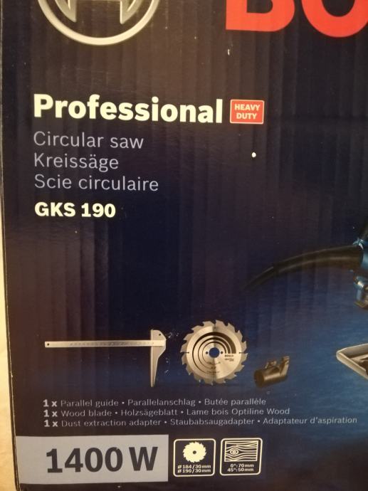 Bosch GKS 190 RUČNI CIRKULAR