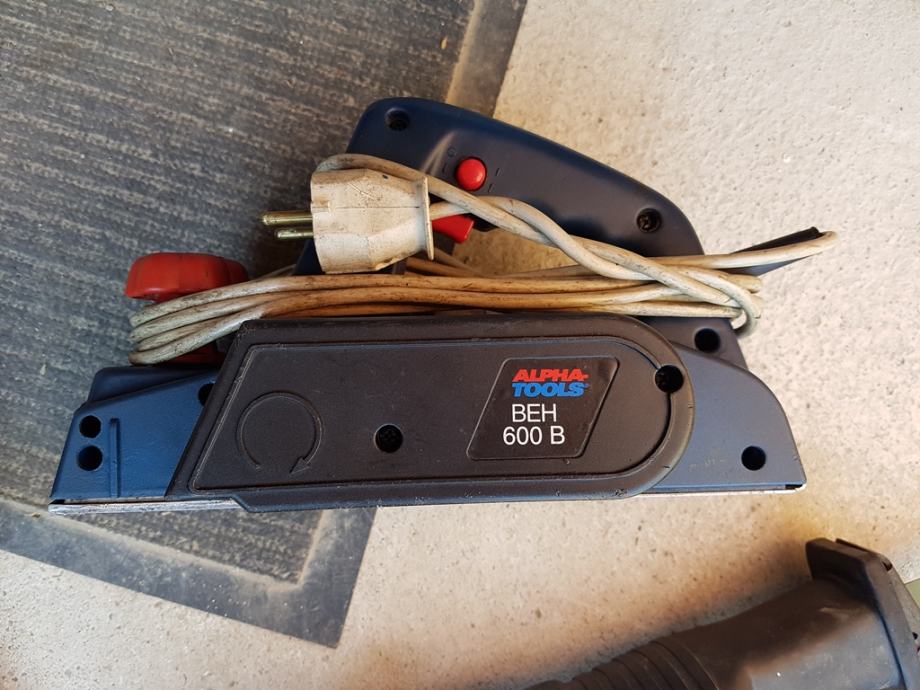 BLANJALICA - HOBLIĆ ALPHA TOOLS BEH 600B ISPRAVAN OČUVAN DOSTAVA