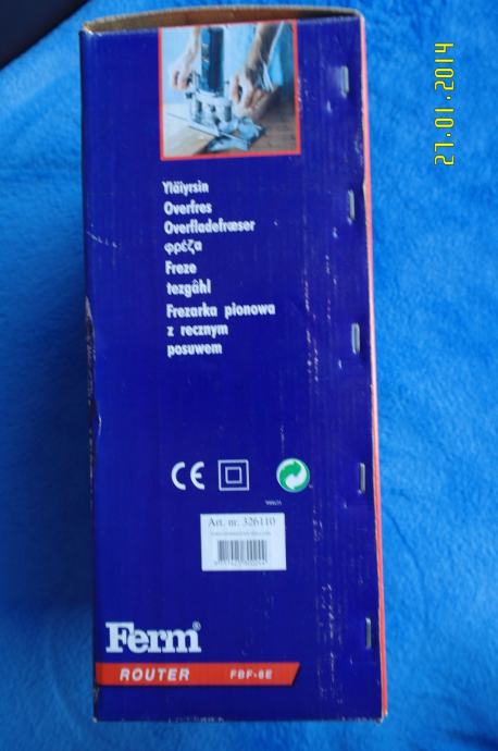 Frezer za drvo Ferm FBF-6E