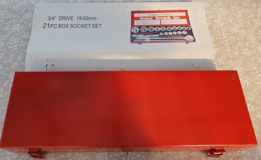 Velike Gedore 3/4 cola 21 dijelni komplet