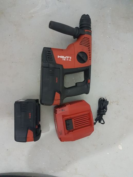 HILTI Te 7a AKU BUSILICA 36V 3.9ah 2KOM
