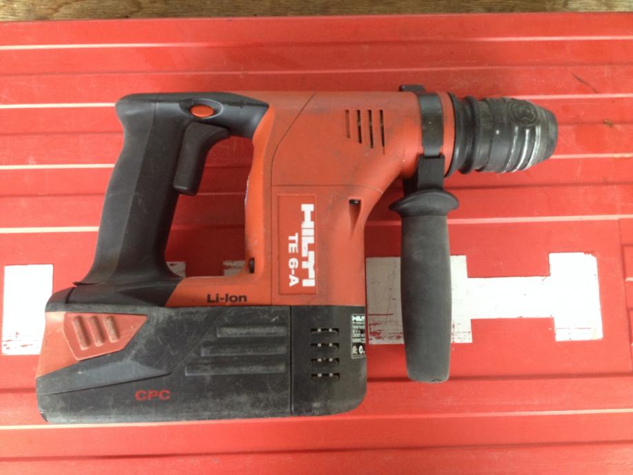 Hilti akumulatorska udarna bušilica TE 6A