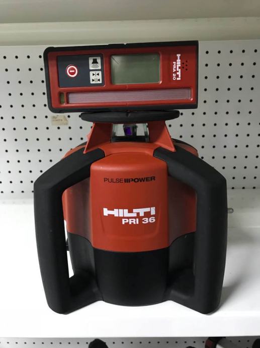 HILTI PR 36 Rotacijski nivelir laser sa zelenom zrakom