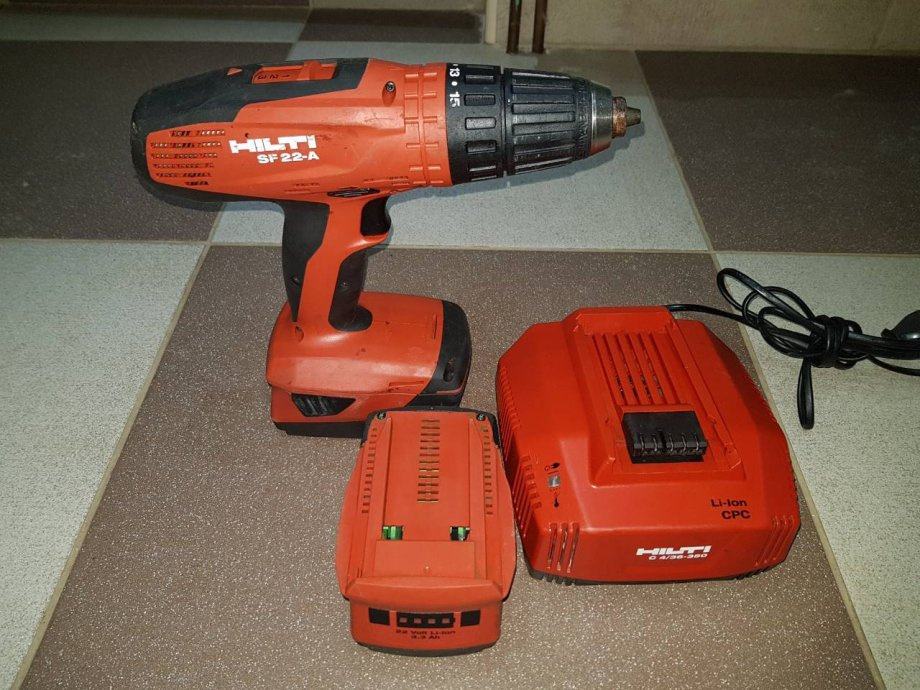 Hilti SF 22-A aku busilica 22V Ll-ion