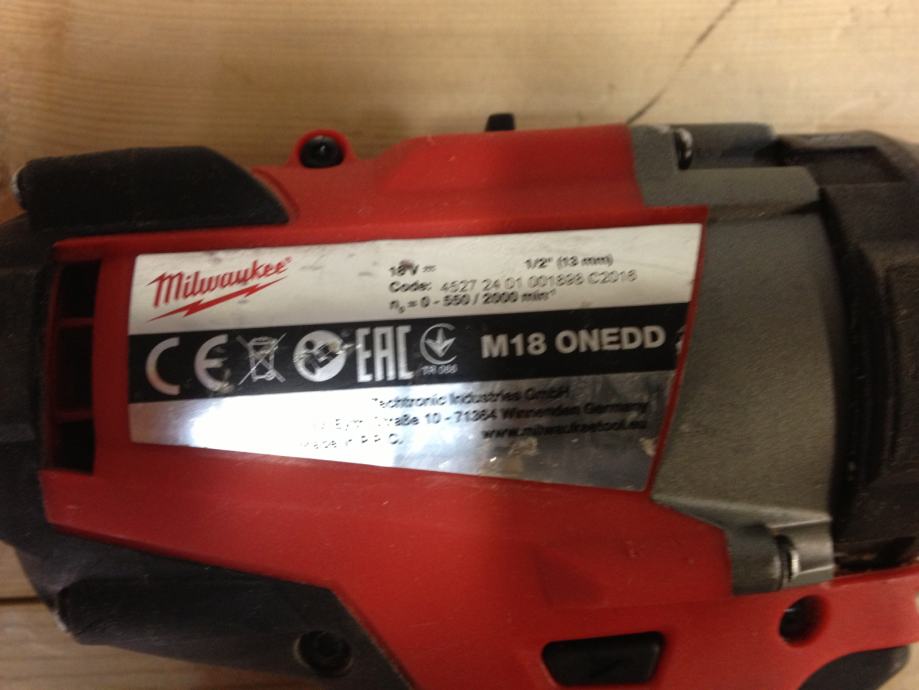 Milwaukee aku bušilica M18 ONEDD