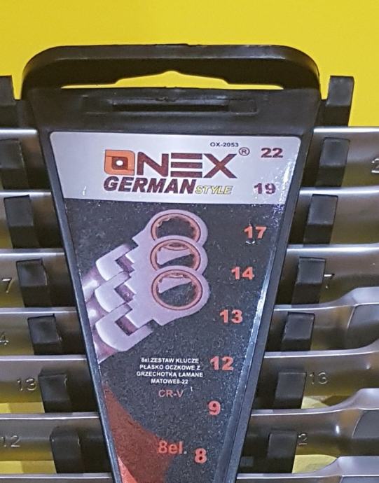 NEX GERMAN CHROME VANADIUM VILJUŠKASTI - OKASTI KLJUČEVI AKCIJA