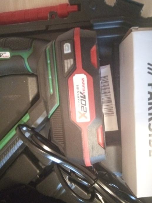 Parkside aku udarna bušilica 20v